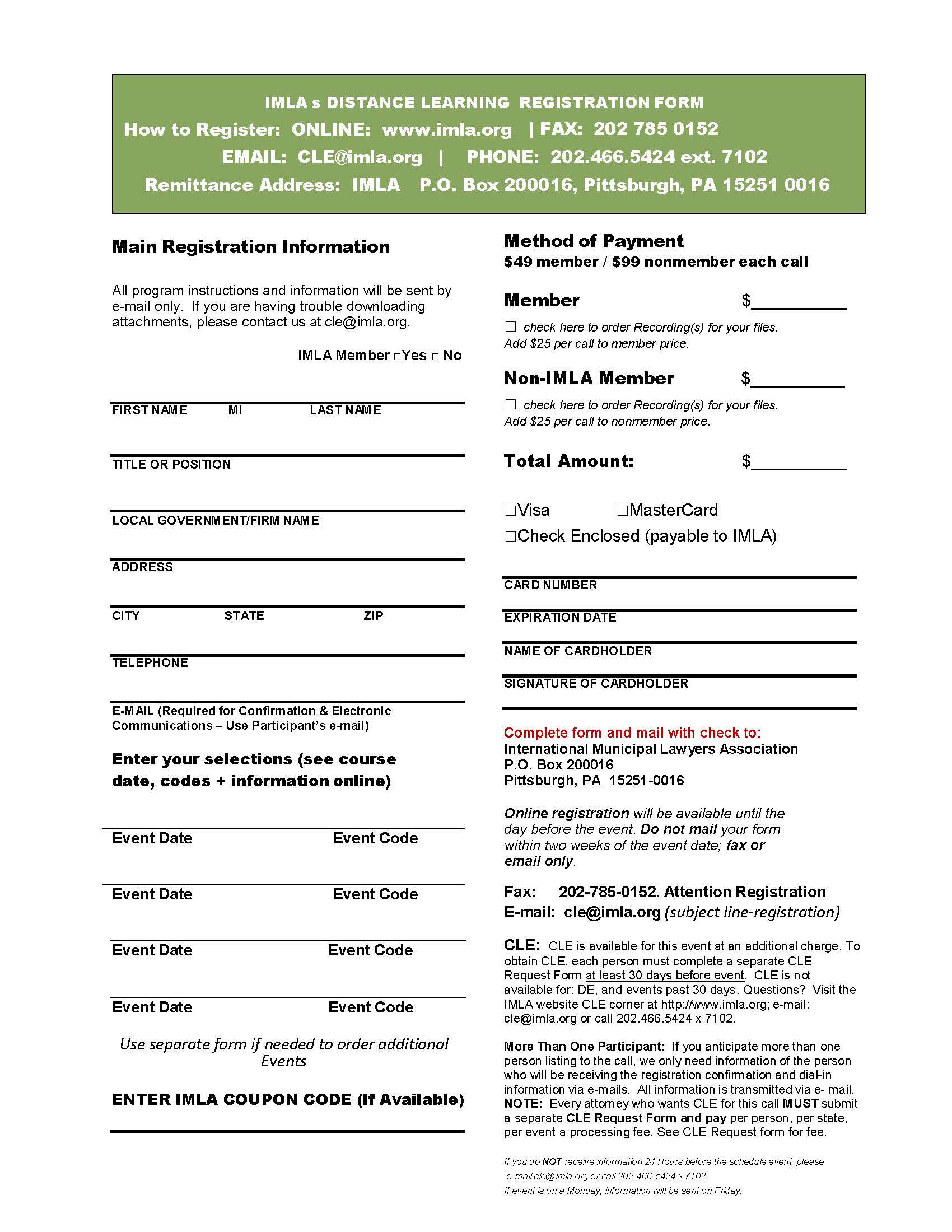 Registration Form
