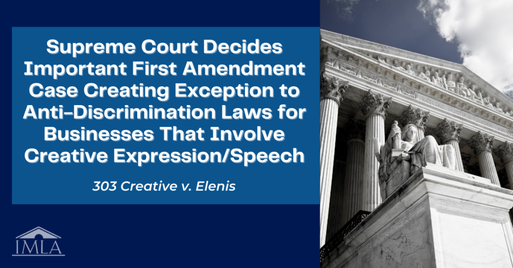Supreme Court Decides Important First Amendment Case Creating Exception ...
