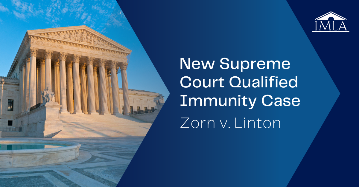 New Supreme Court Qualified Immunity Case